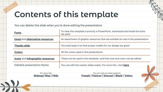 Mood Board Notebook | Google Slides & PowerPoint
