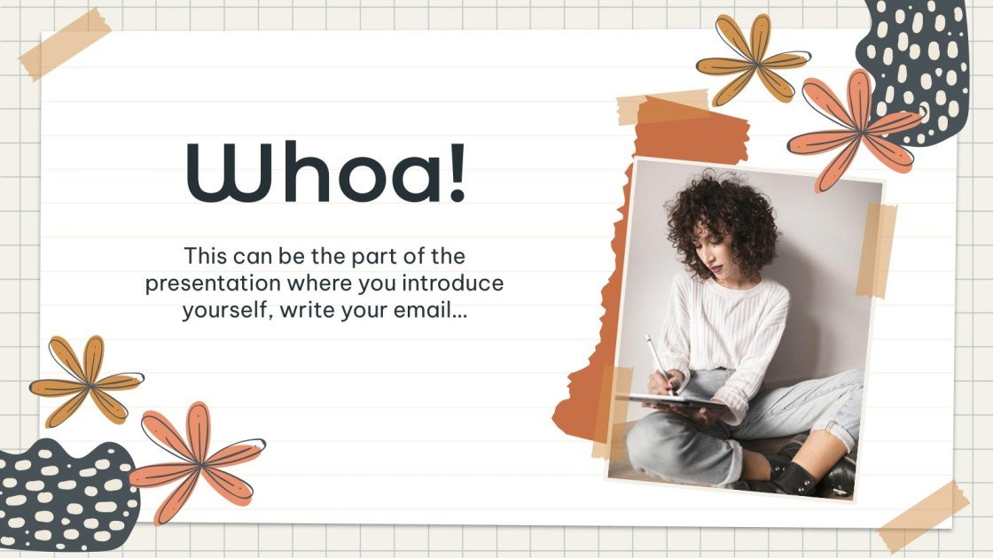 Mood Board Notebook | Google Slides & PowerPoint