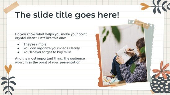 Mood Board Notebook | Google Slides & PowerPoint