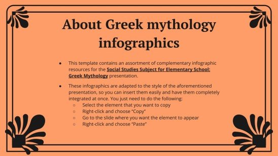 Social Studies for Elementary: Greek Mythology Infographics