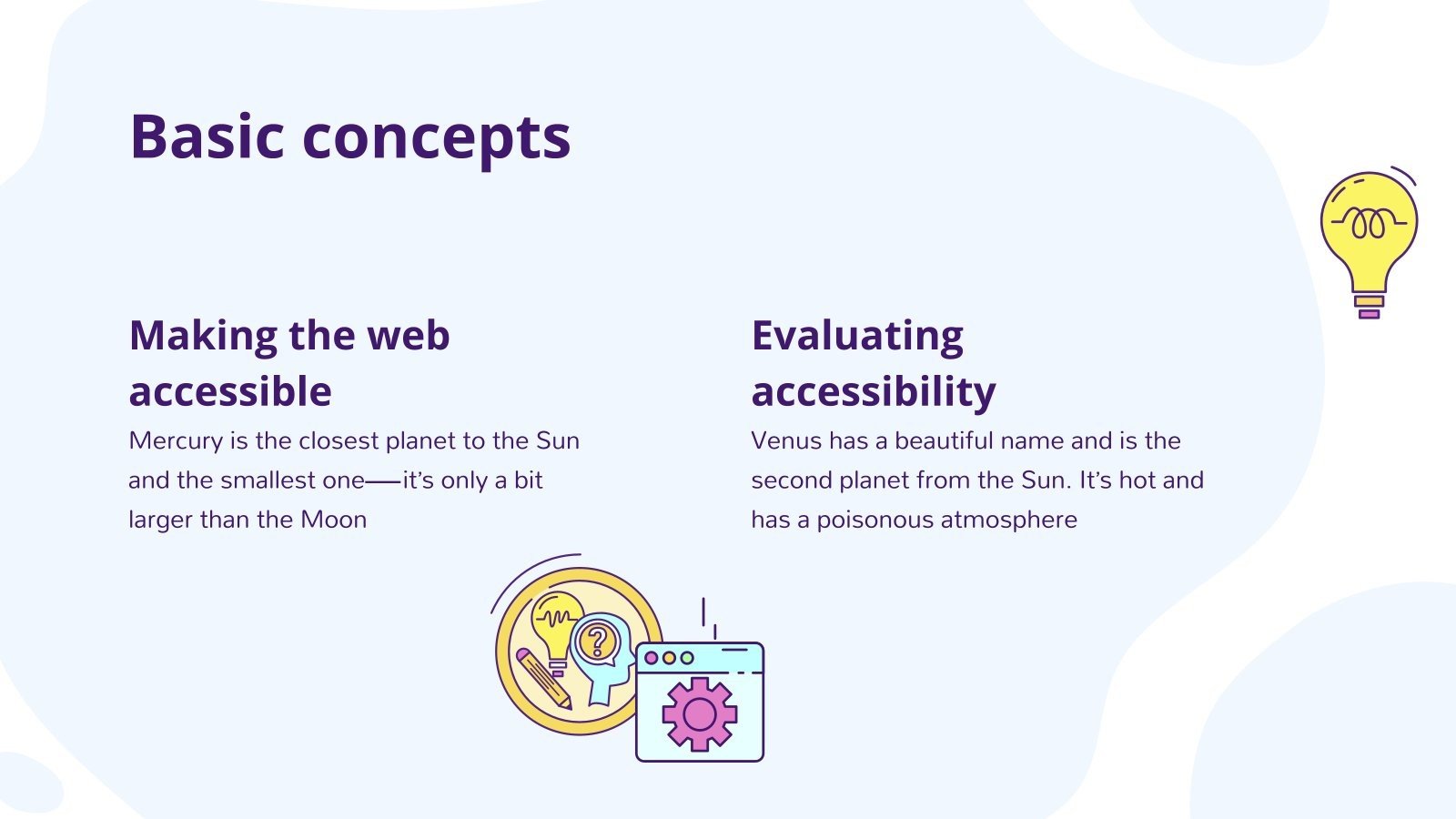 Web Accessibility Workshop | Google Slides & PowerPoint