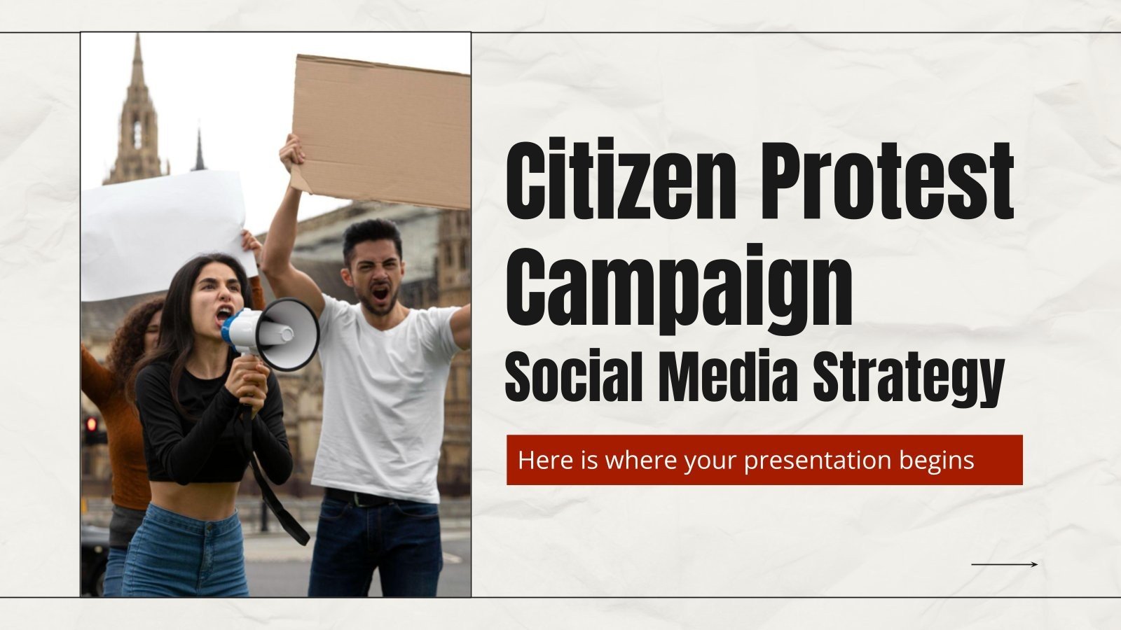 Citizen Protest Campaign Social Media Strategy