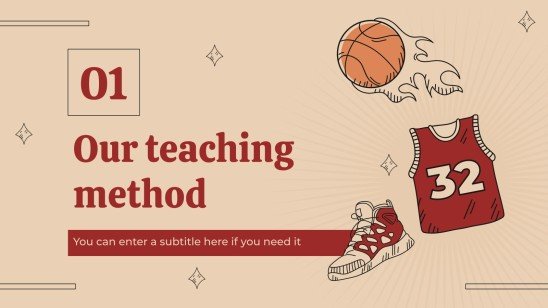 Training Center for Basketball | Google Slides & PPT