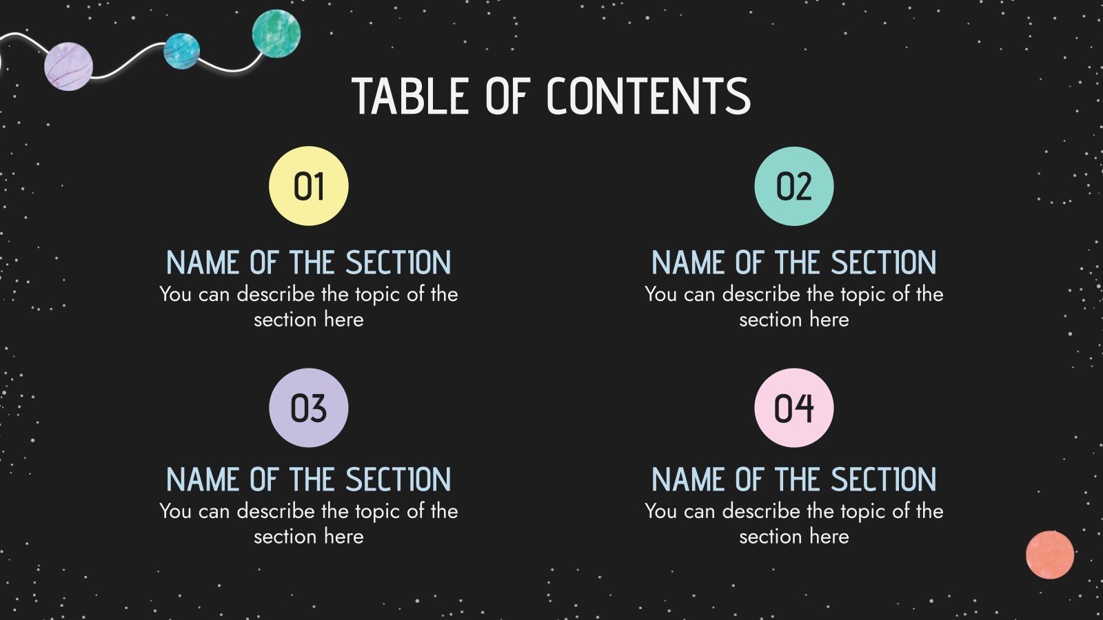 Candy Pastels Galaxy | Google Slides & PowerPoint