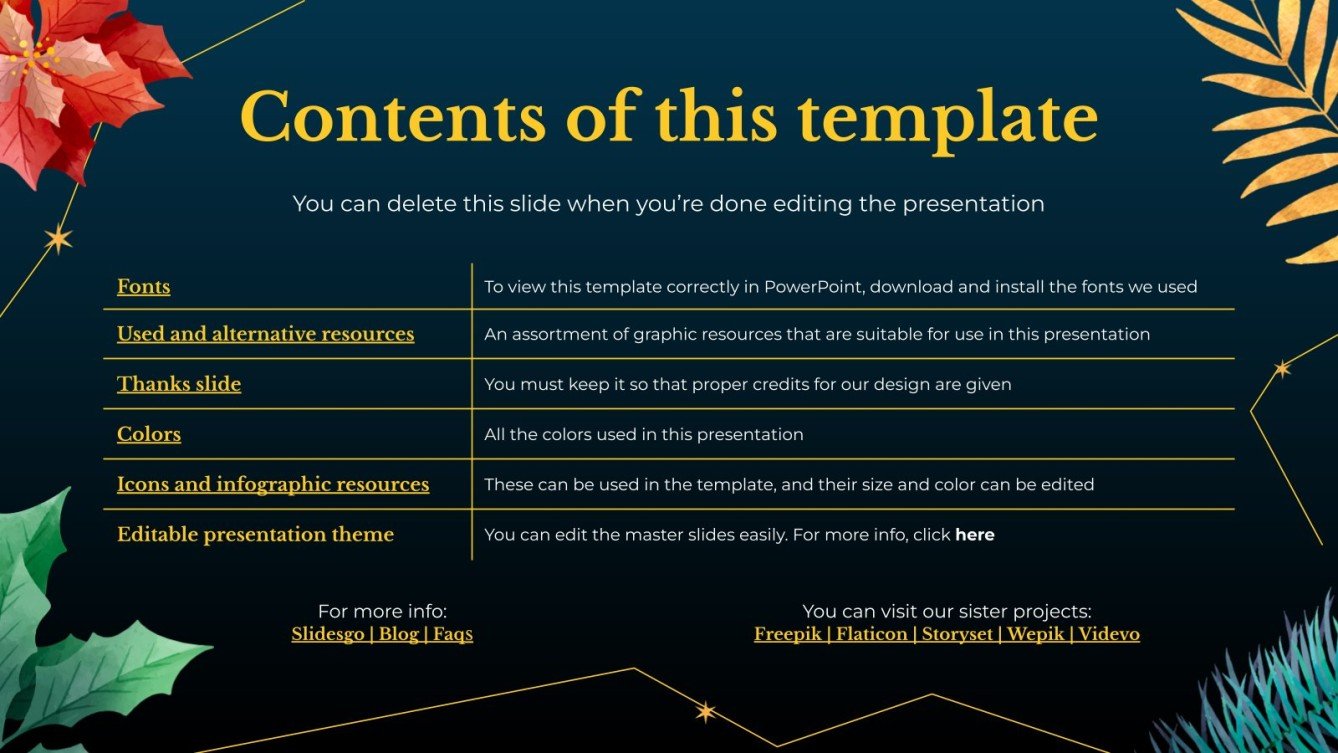 Champagne Party Newsletter | Google Slides & PowerPoint