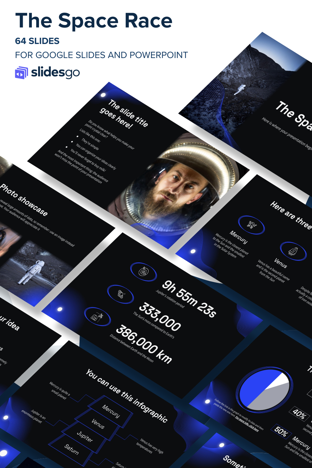 The Space Race | Google Slides & PowerPoint template