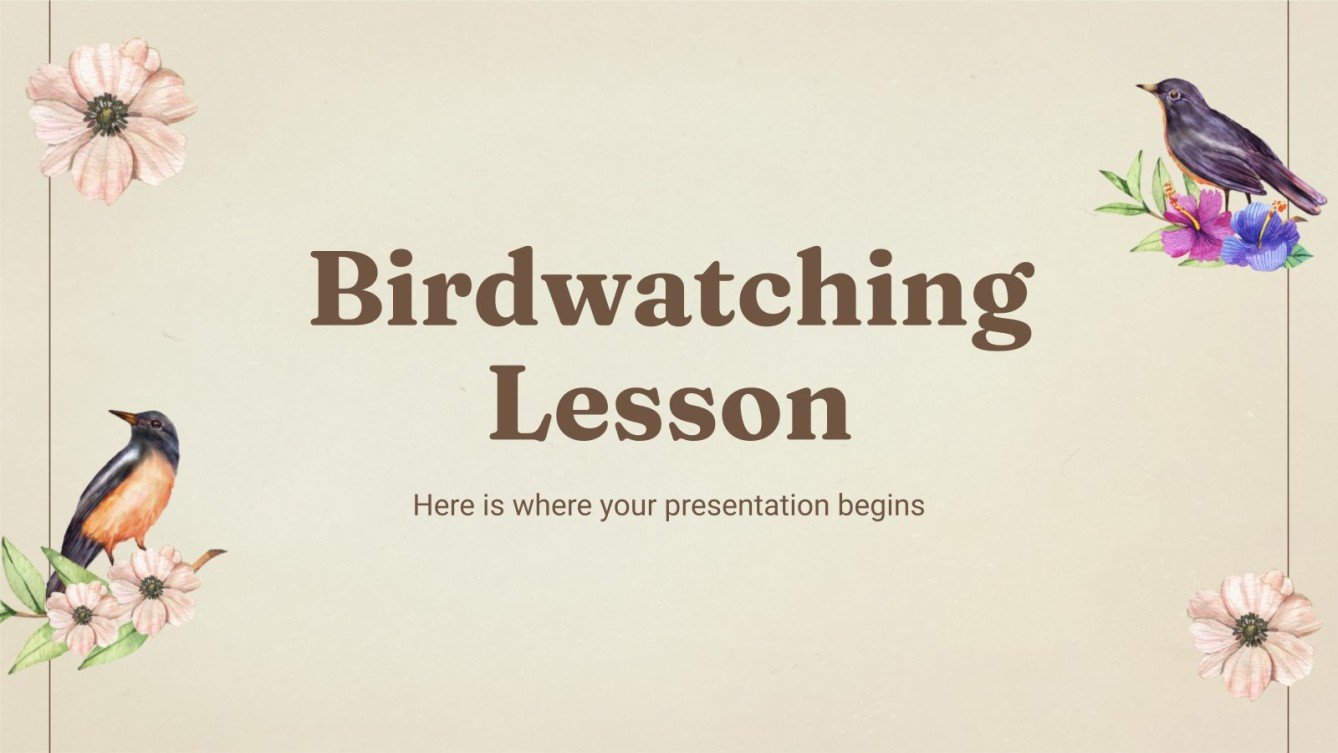 Free bird-based Google Slides & PowerPoint Templates