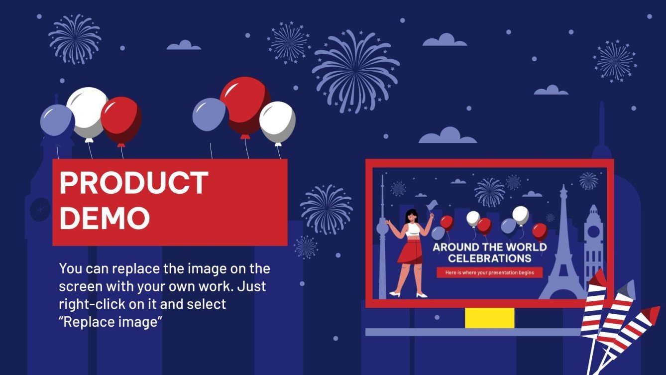 Around The World Celebrations | Google Slides & PPT