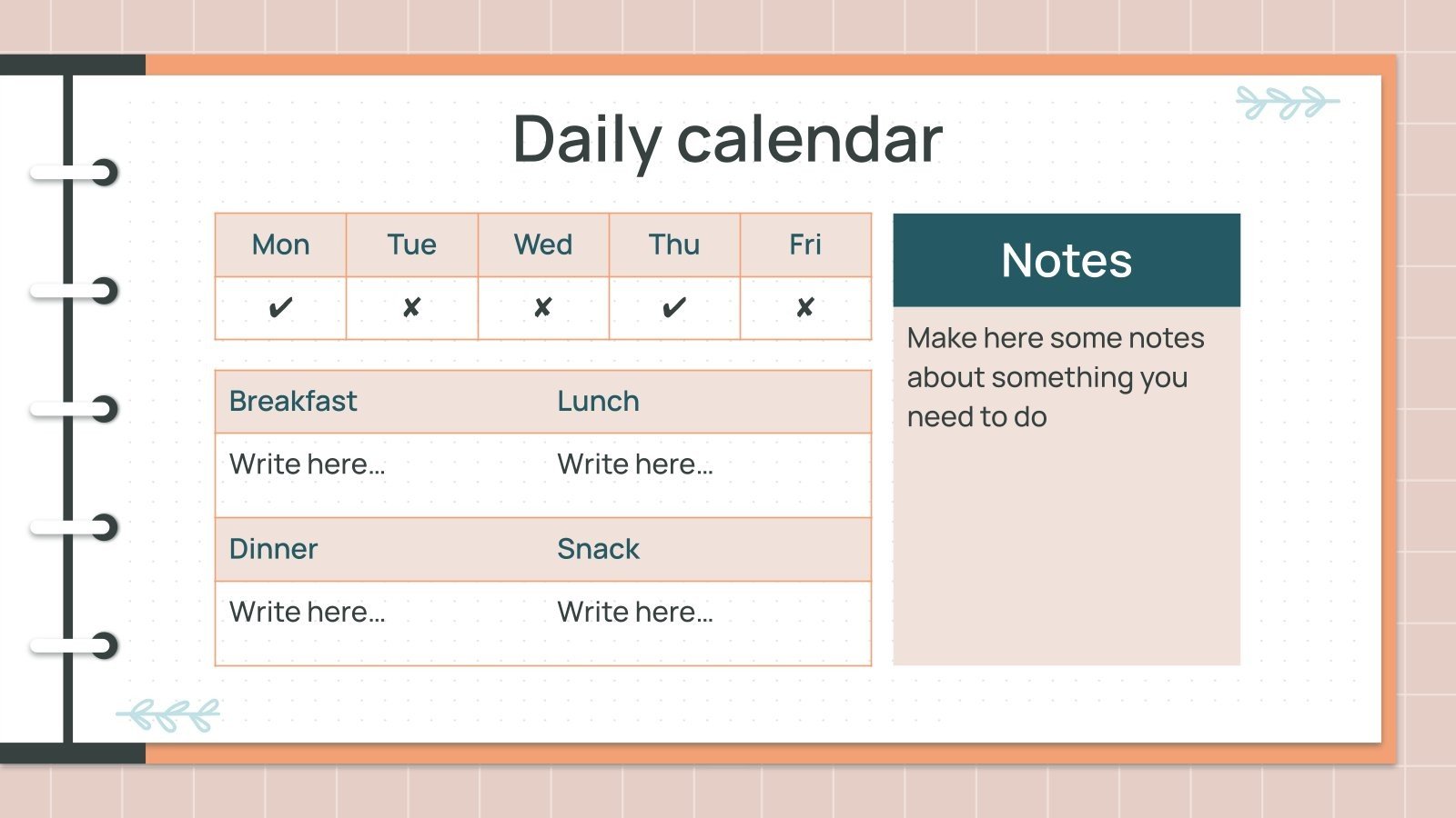 Digital Notepad for Education | Google Slides and PPT