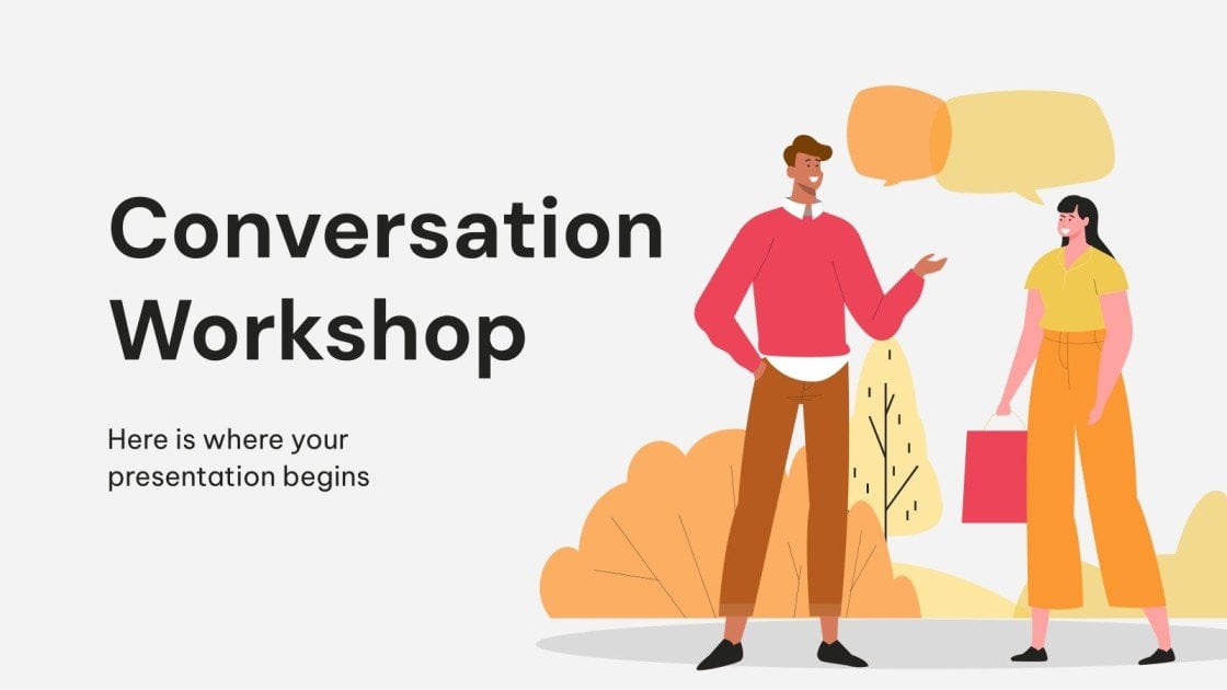 Conversation Workshop | Google Slides & PowerPoint