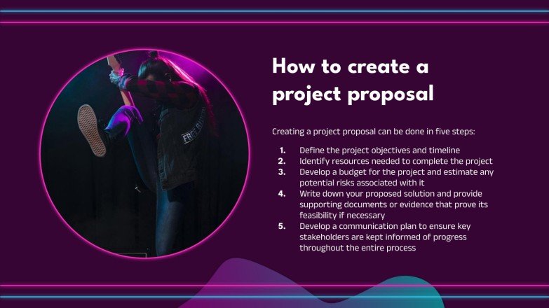 Concert Tour Project Proposal | Google Slides and PPT