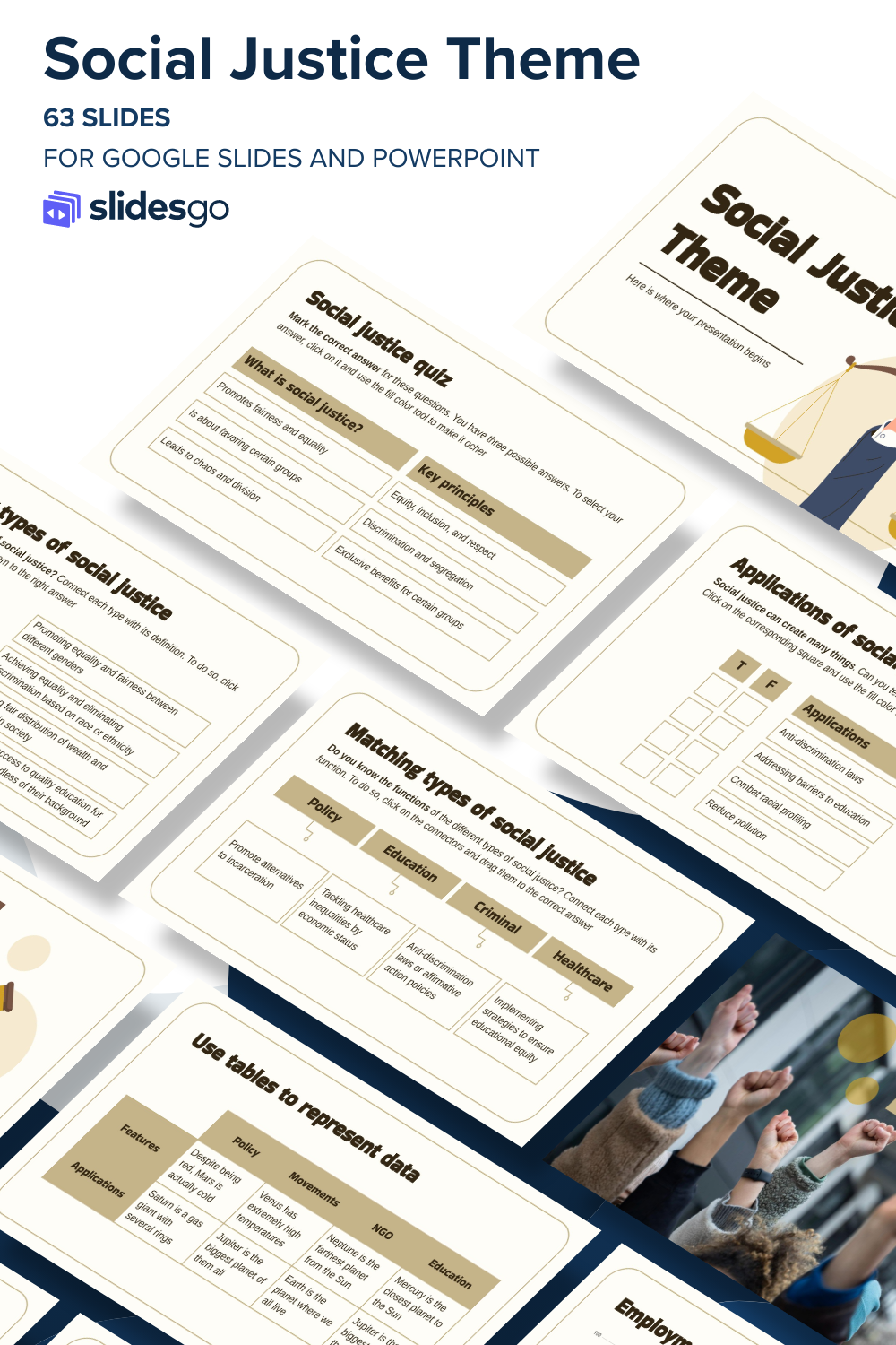 Social Justice Theme | Google Slides & PowerPoint