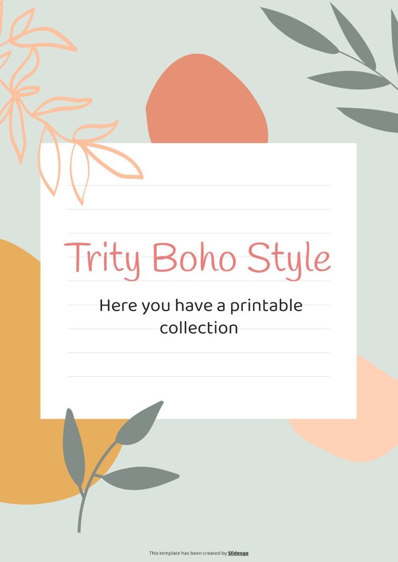 Page 3 | Free Boho-inspired templates for Google Slides & PowerPoint