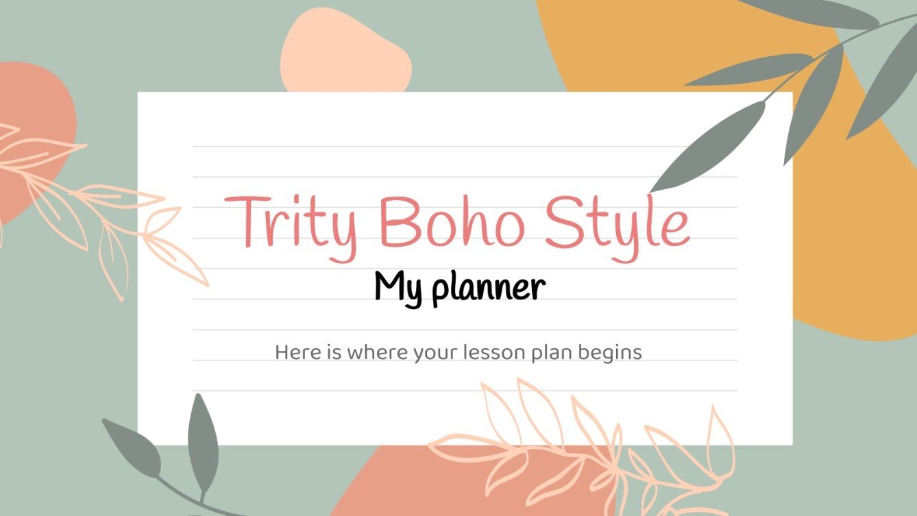 Free Boho-inspired templates for Google Slides & PowerPoint