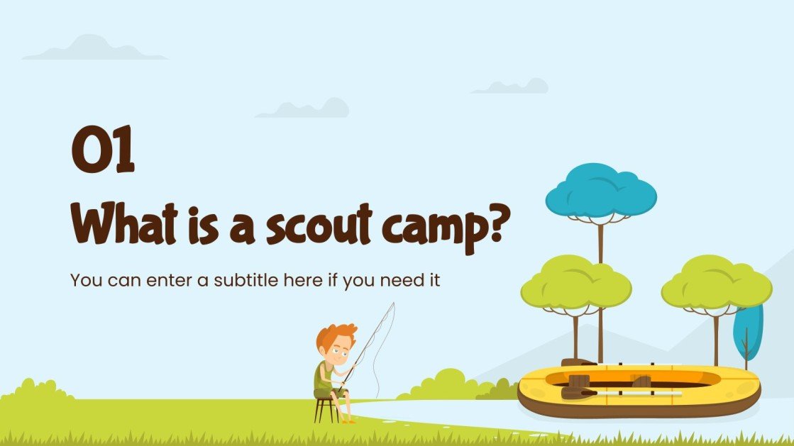 Scout Camp | Google Slides and PowerPoint