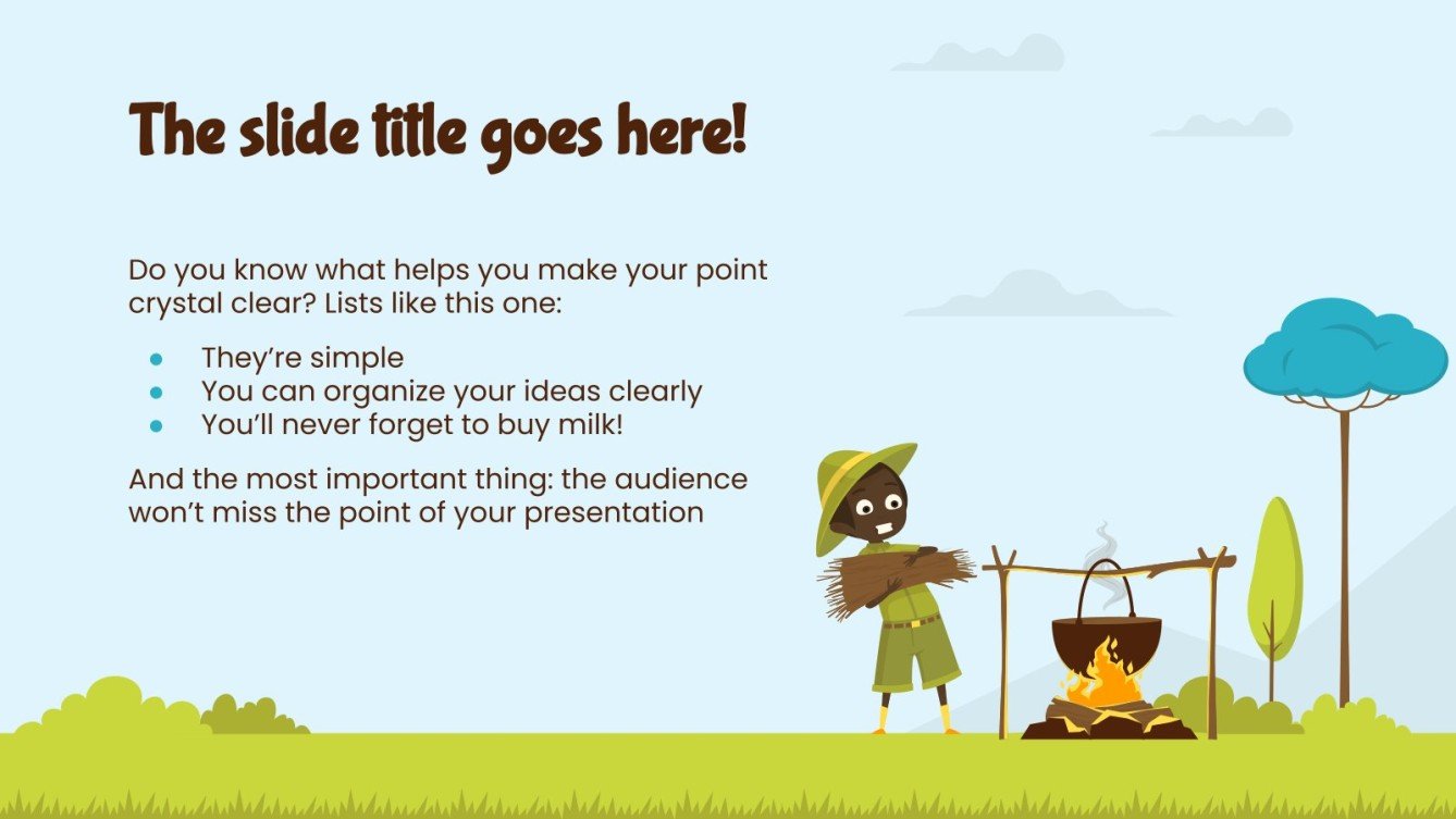 Scout Camp | Google Slides and PowerPoint