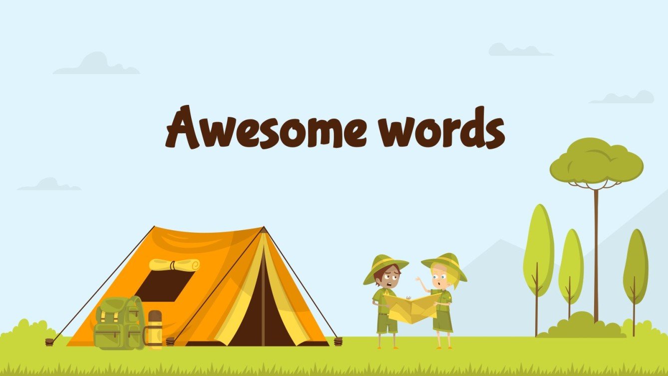 Scout Camp | Google Slides and PowerPoint