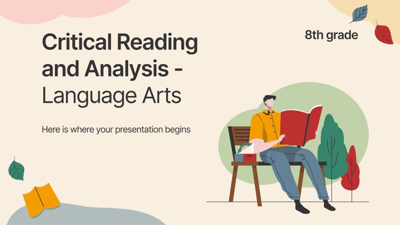 Critical Reading and Analysis - Language Arts - 8th grade