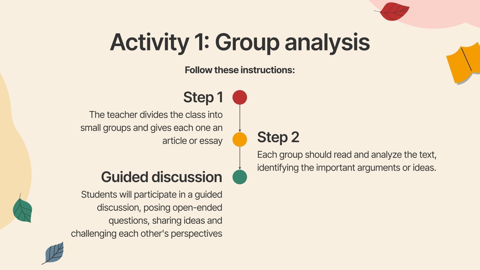 Critical Reading and Analysis - Language Arts - 8th grade