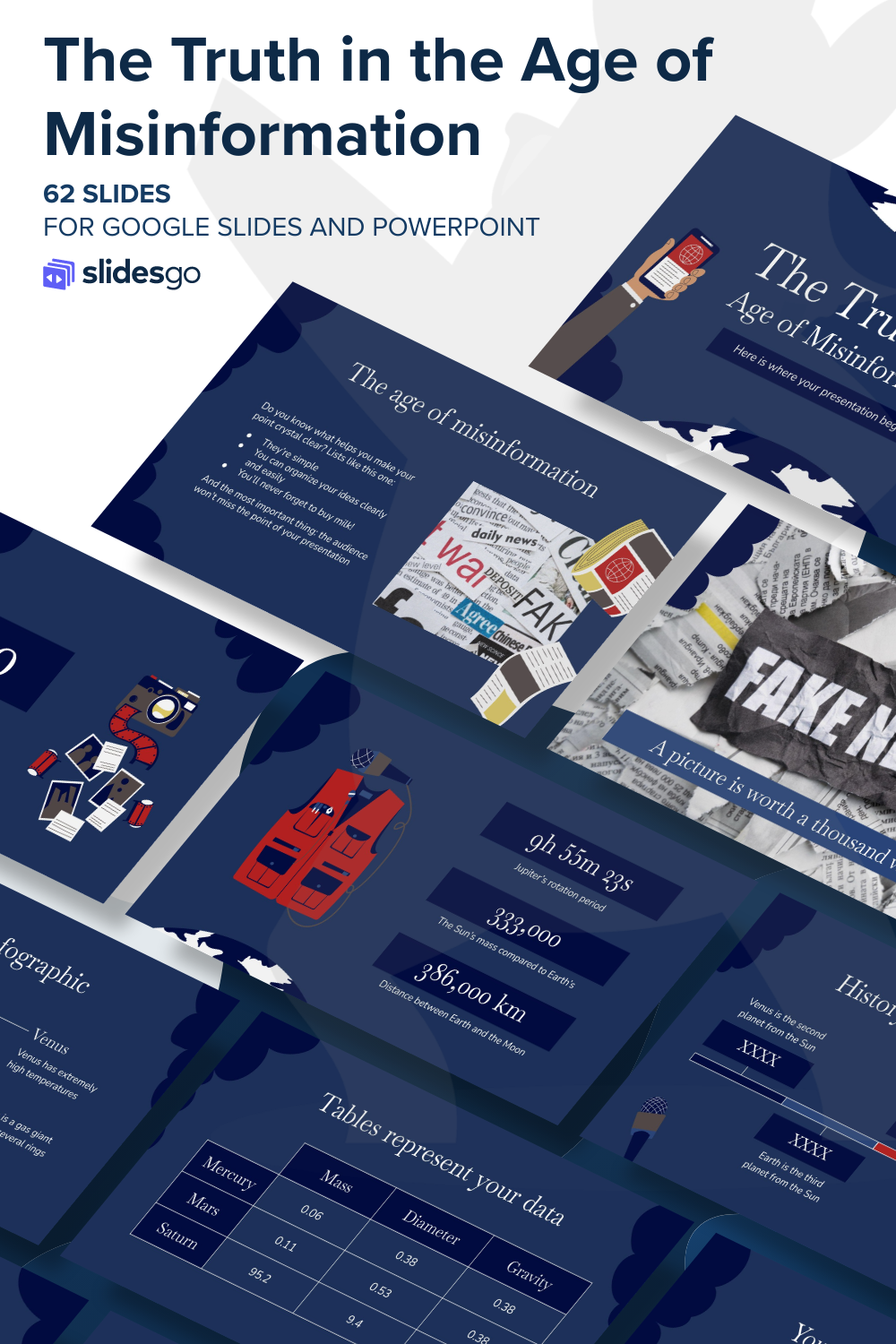 The Truth in the Age of Misinformation | Google Slides & PPT