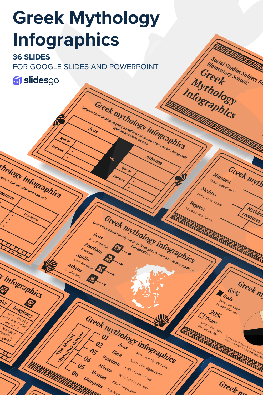 Social Studies for Elementary: Greek Mythology Infographics