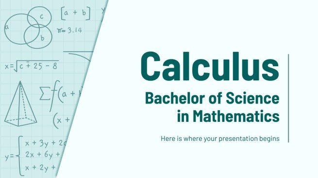 Calculus - Bachelor of Science in Mathematics