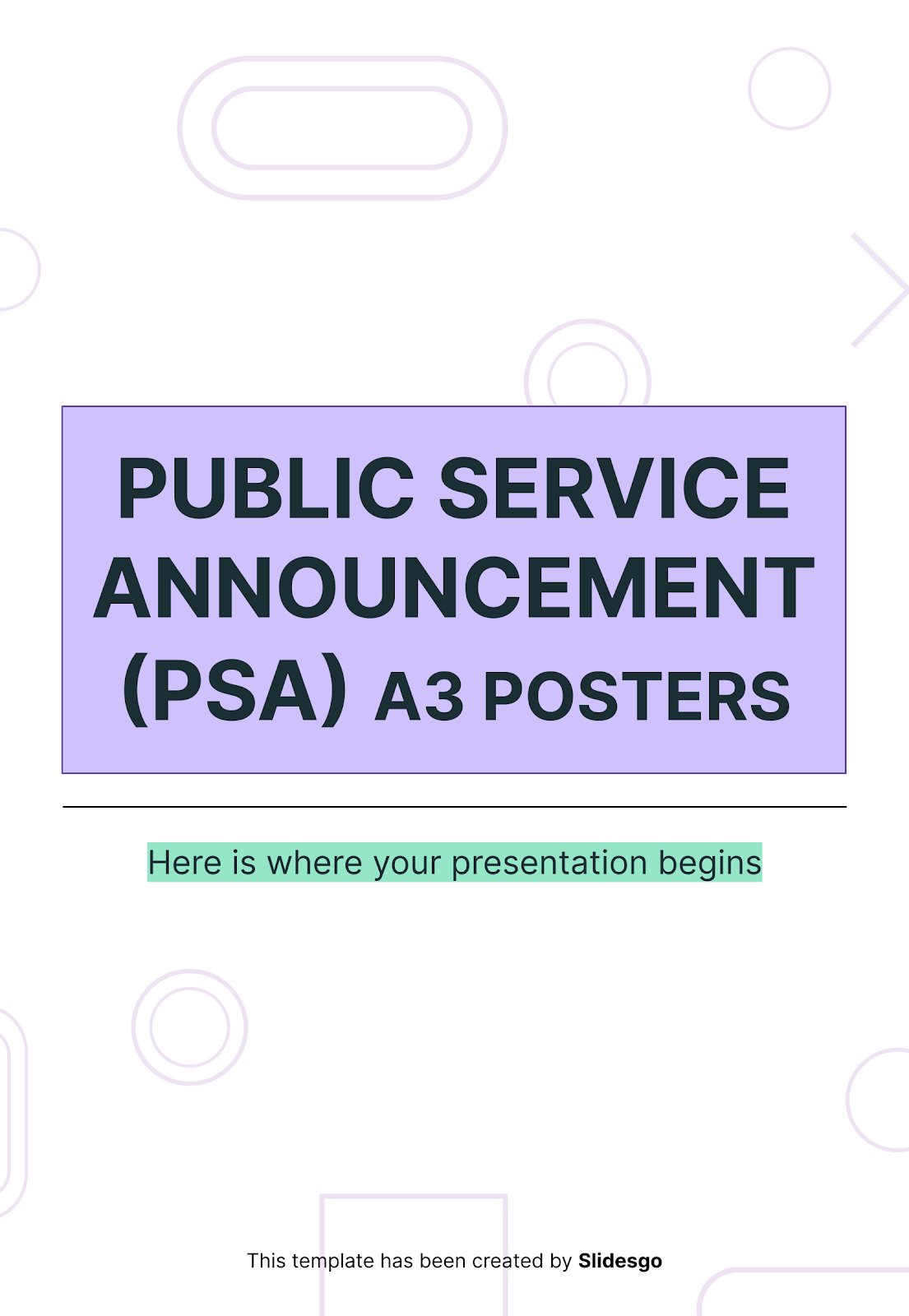 A3 Powerpoint Template