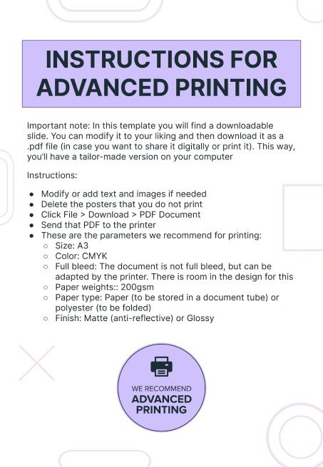 Public Service Announcement (PSA) Posters