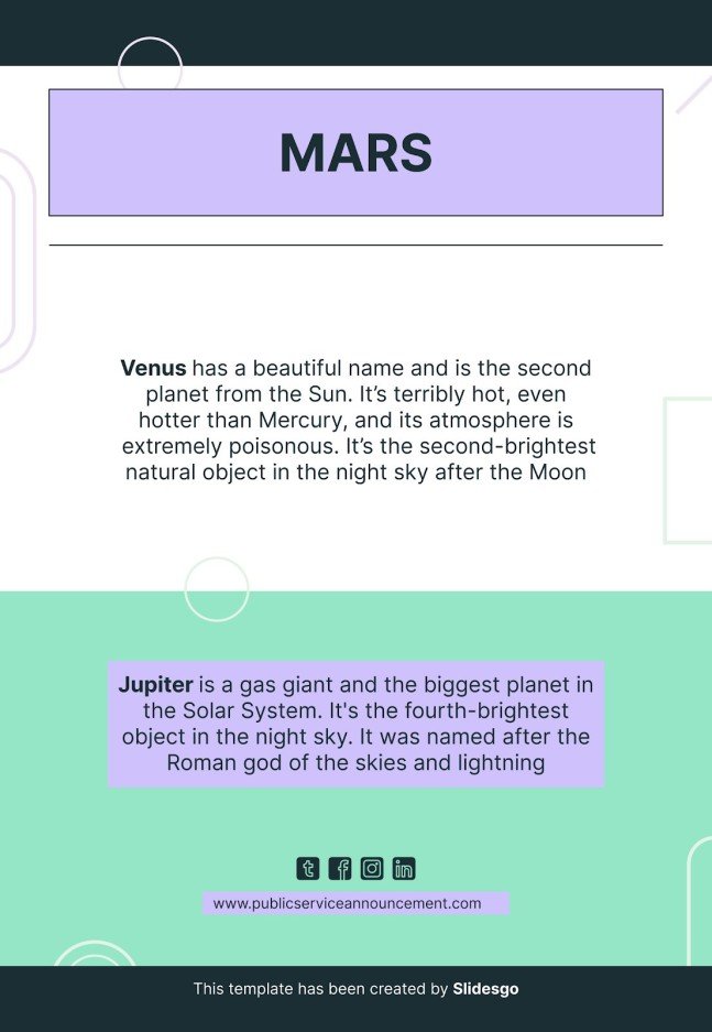 Public Service Announcement (PSA) Posters