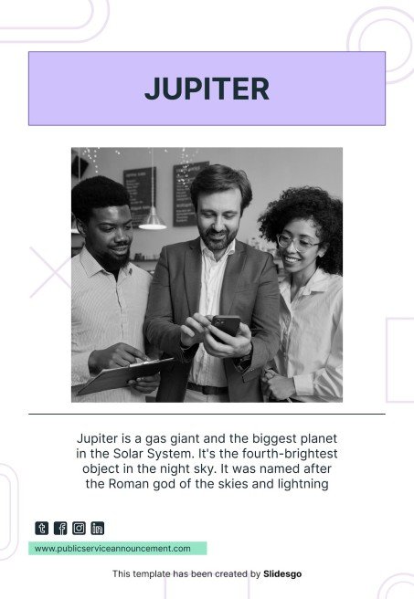 Public Service Announcement (PSA) Posters