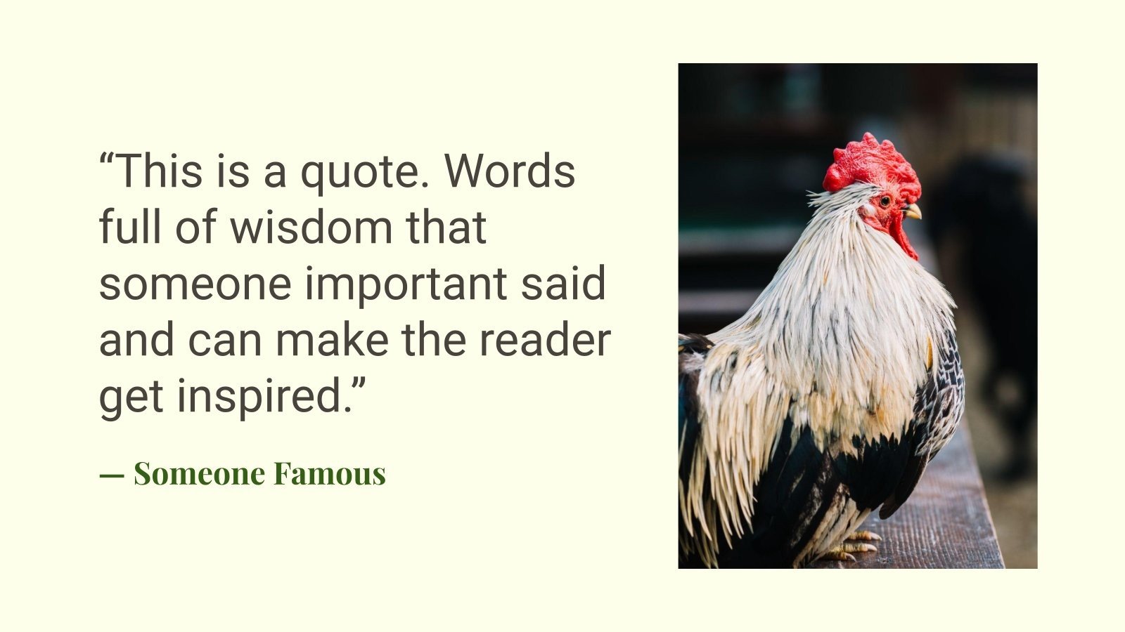 Poultry Farm Company | Google Slides and PowerPoint