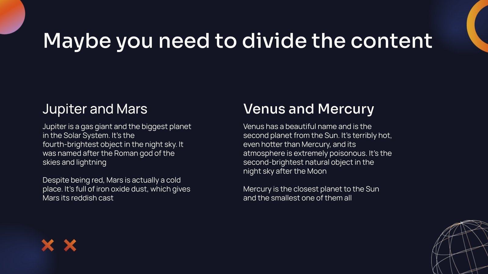 3D Wireframe Shapes Business Basic Template