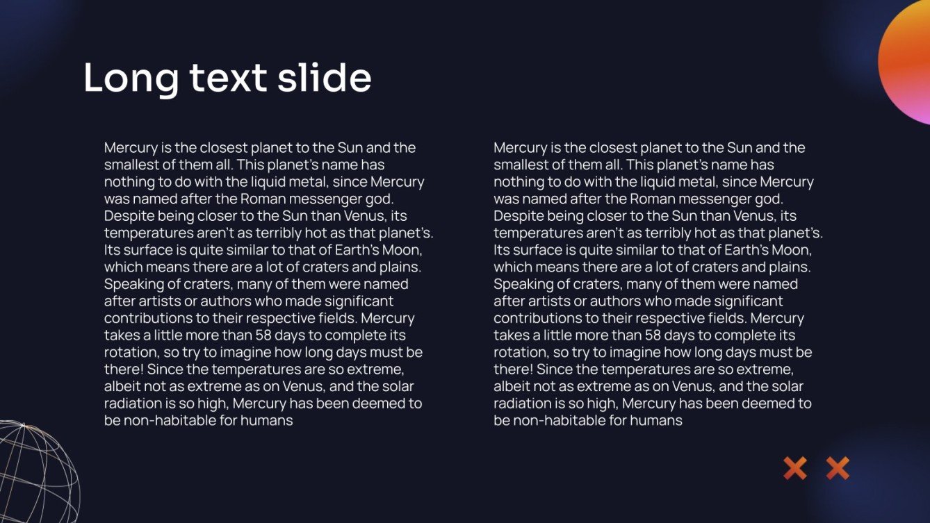 3D Wireframe Shapes Business Basic Template