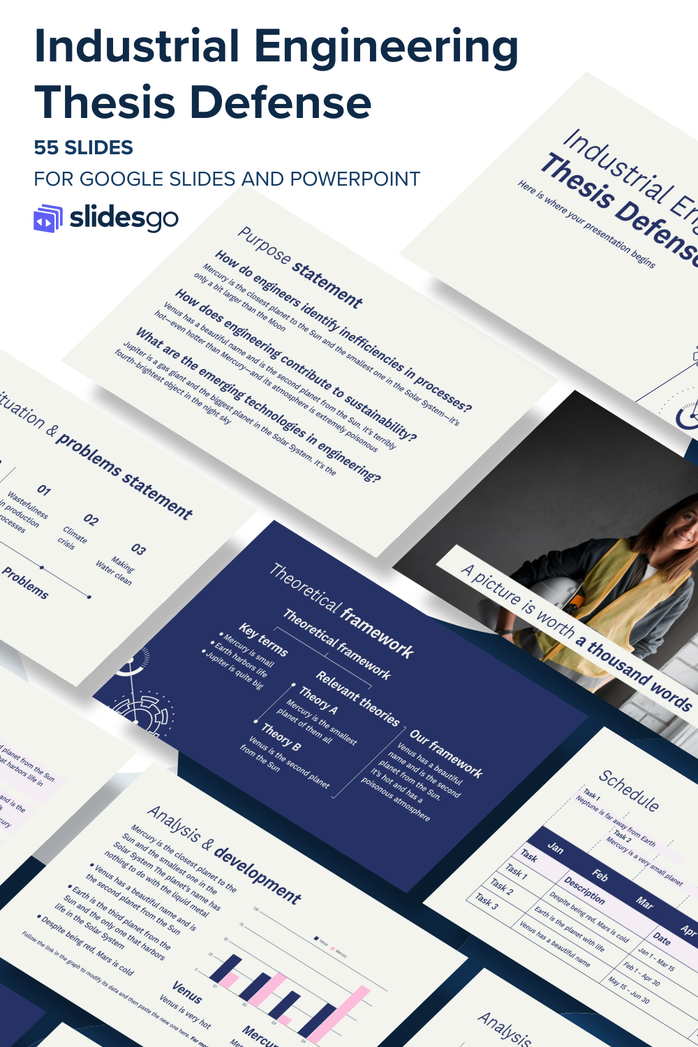 Industrial Engineering Thesis Defense | Google Slides & PPT
