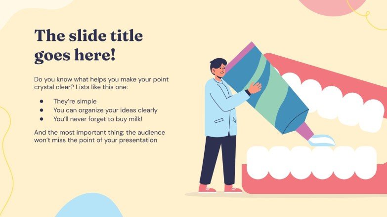 Brushing Your Teeth | Google Slides and PowerPoint