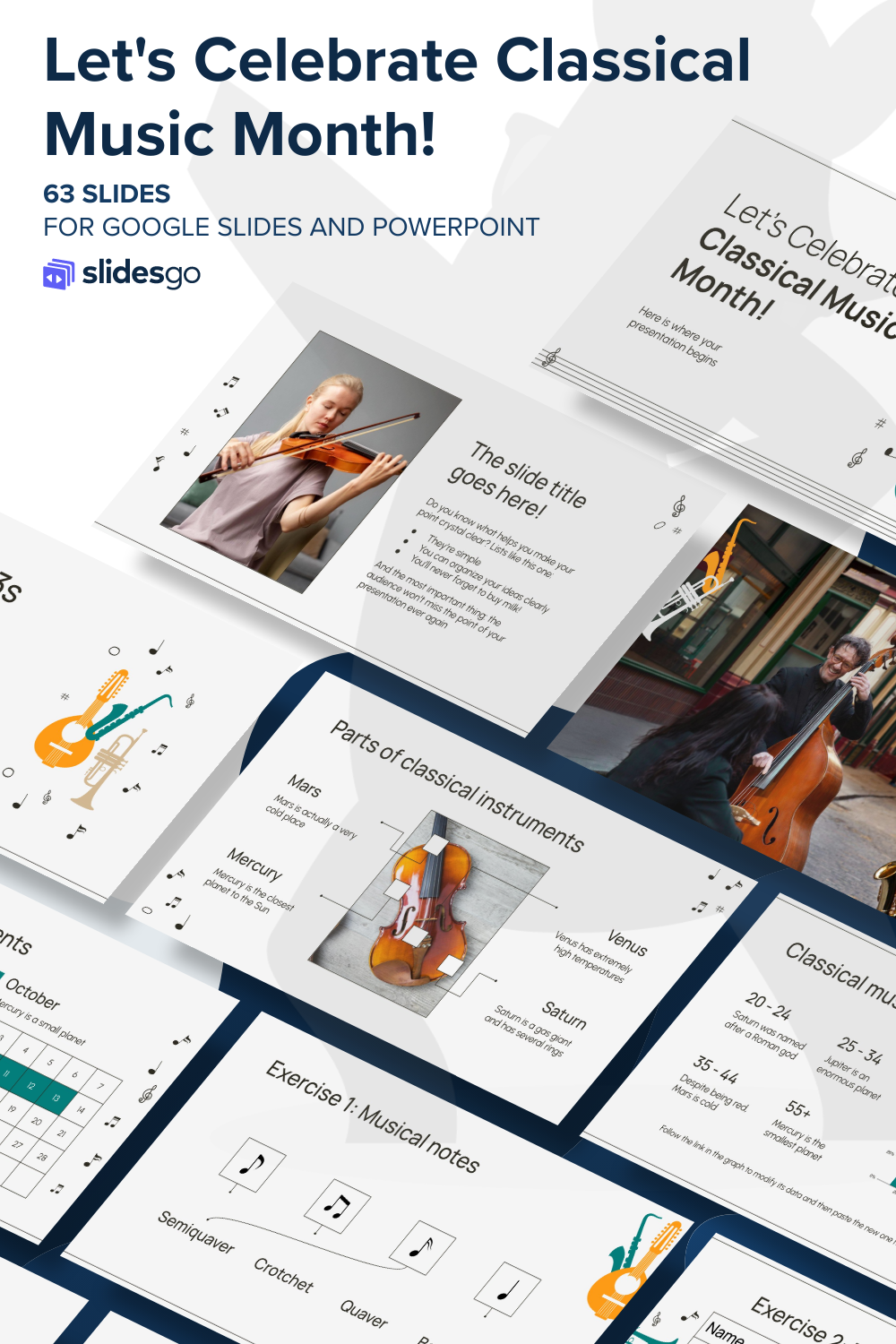 Let's Celebrate Classical Music Month! | Google Slides