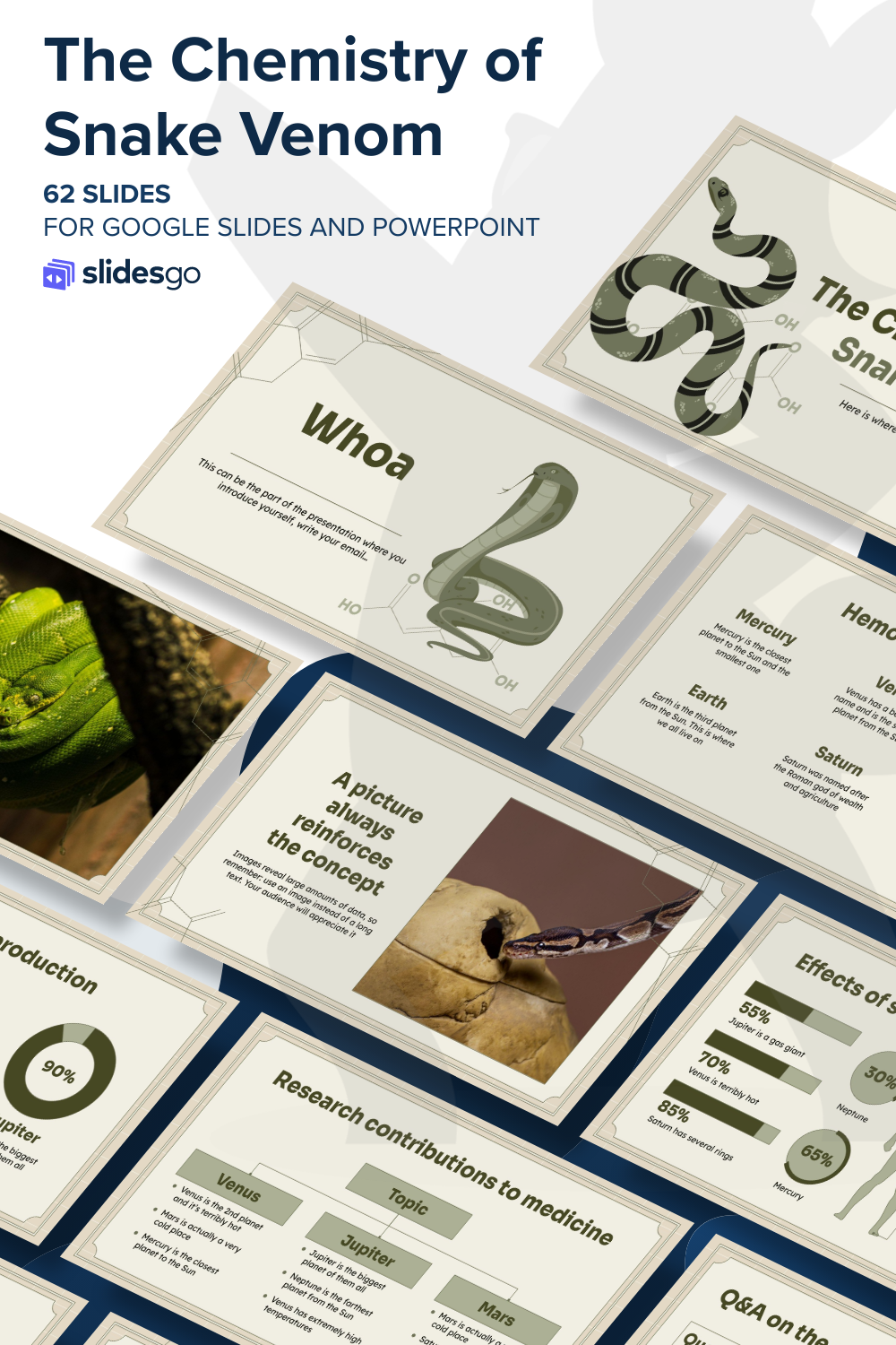 The Chemistry of Snake Venom | Google Slides & PPT