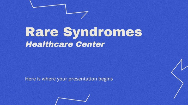 Rare Syndromes Healthcare Center | Google Slides & PowerPoint