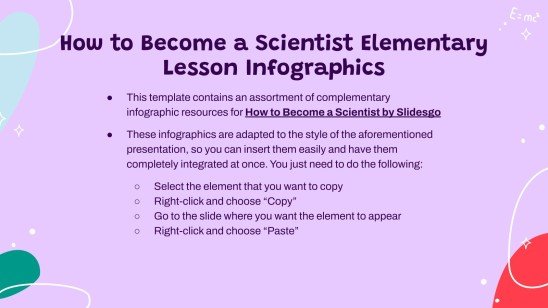How to Become a Scientist - Elementary Lesson Infographics