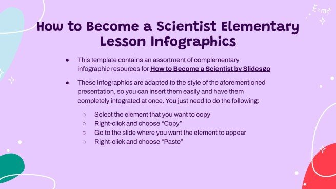 How to Become a Scientist - Elementary Lesson Infographics