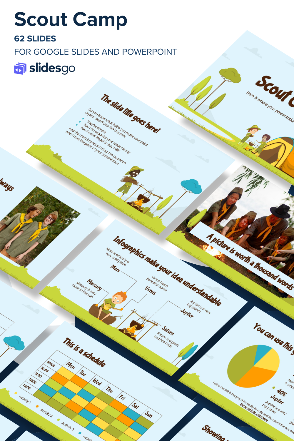 Scout Camp | Google Slides and PowerPoint