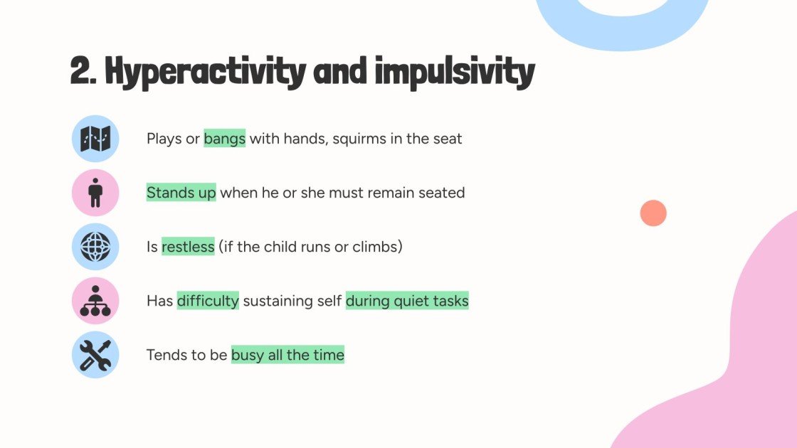 Diagnostic Criteria for ADHD According to the DSM-V