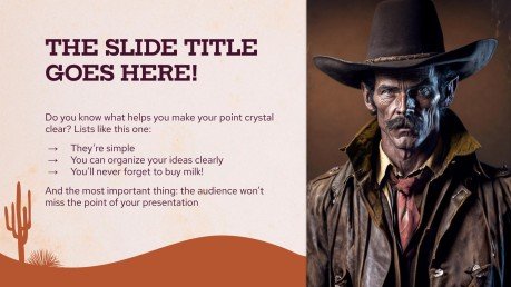 Western Cowboys History | Google Slides & PPT