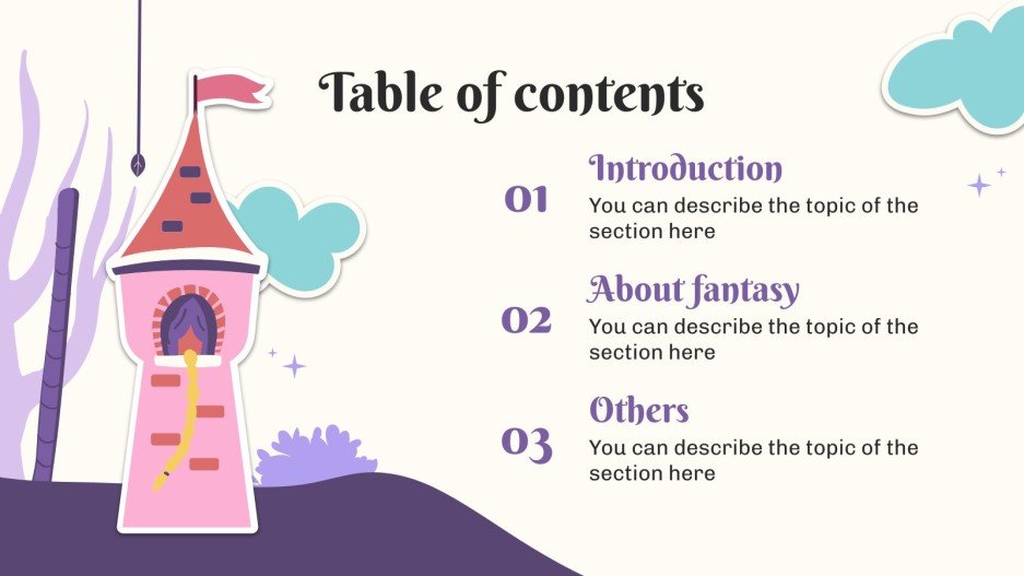 Pastel Fantasy Theme | Google Slides & PPT