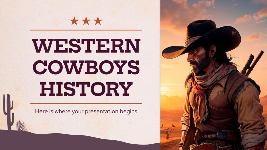 Free Western templates for Google Slides and PowerPoint