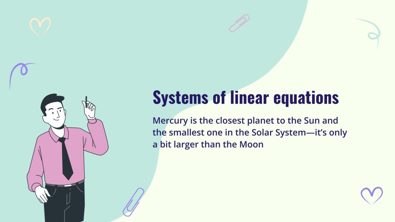Systems of Equations and Inequalities | Google Slides & PPT