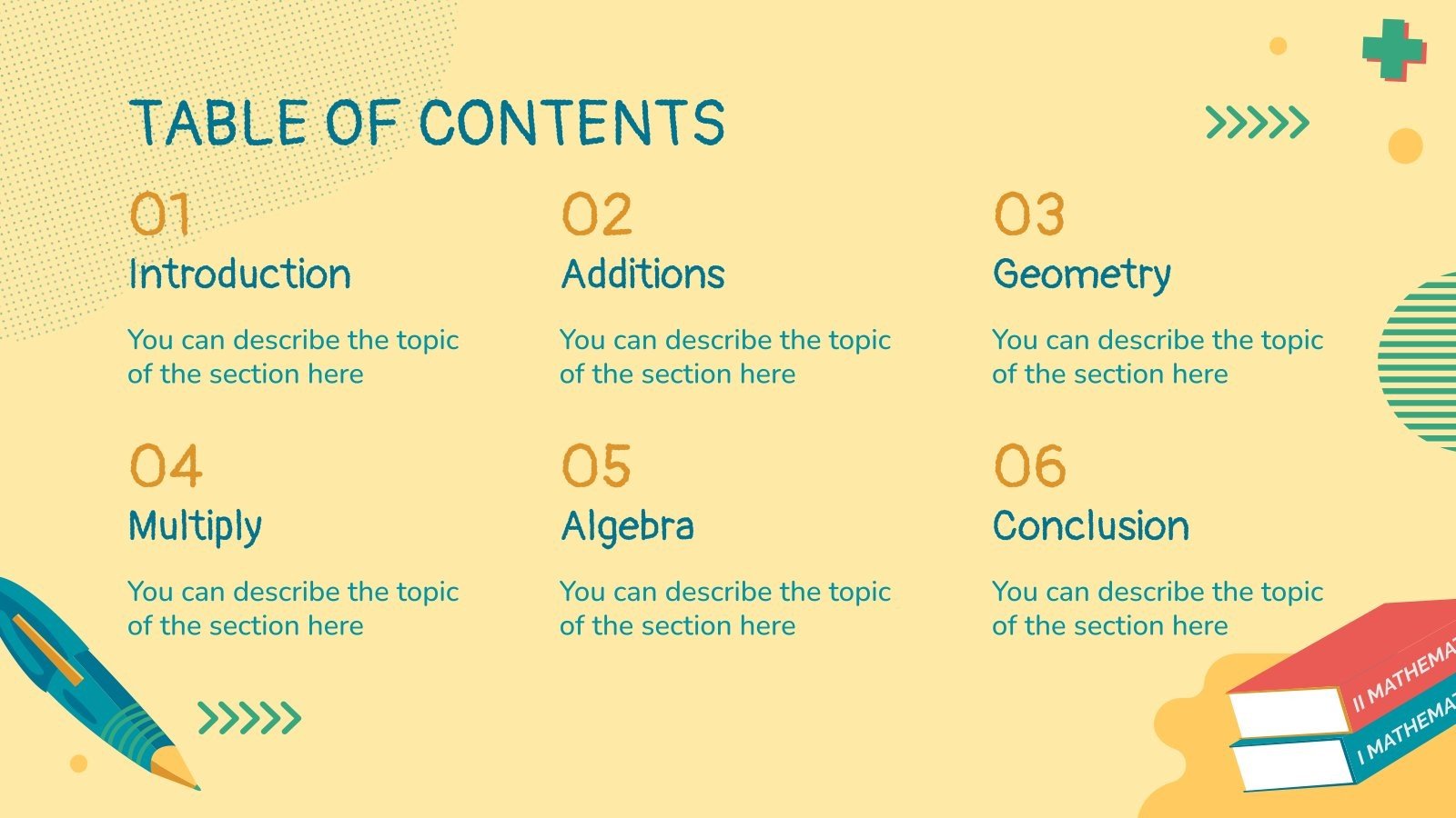 Math: Plane Geometry & Similarity | Google Slides & PPT
