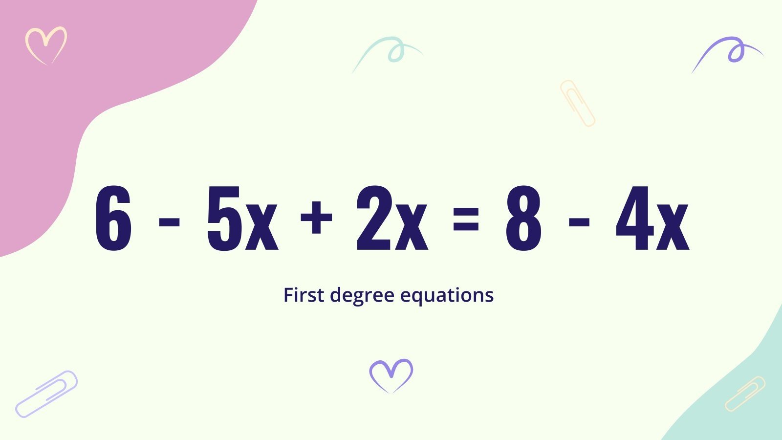 Systems of Equations and Inequalities | Google Slides & PPT