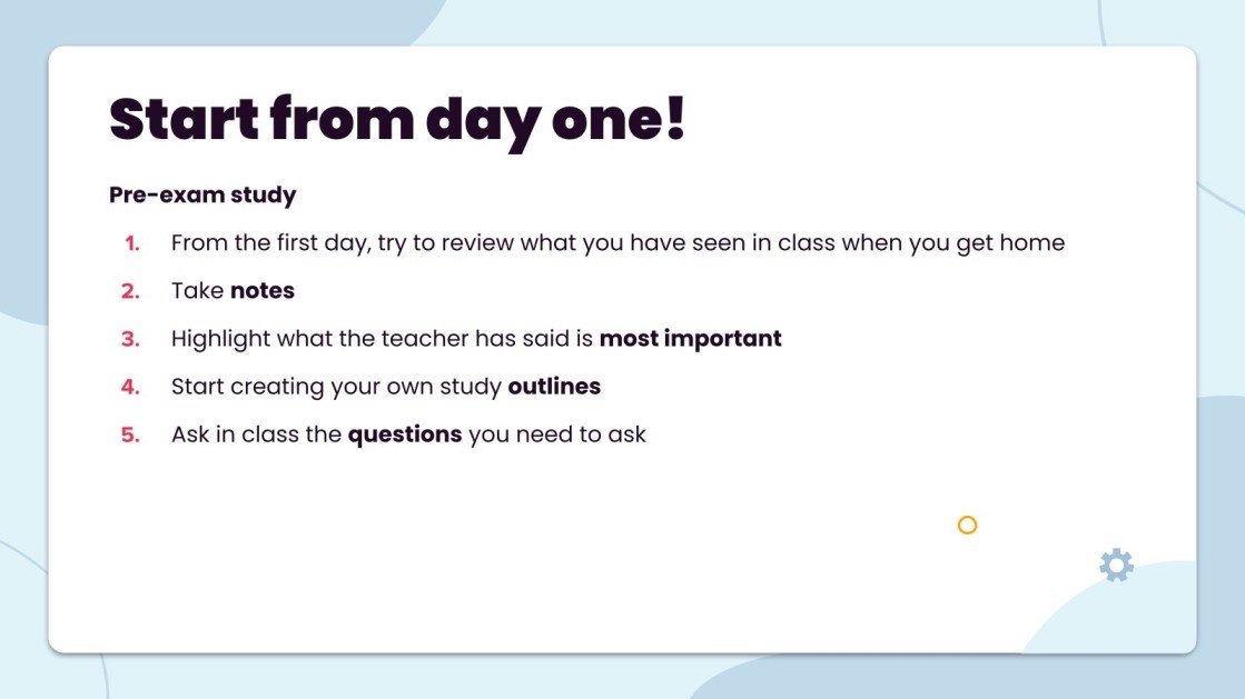Tips to Prepare for an Exam | Google Slides & PowerPoint