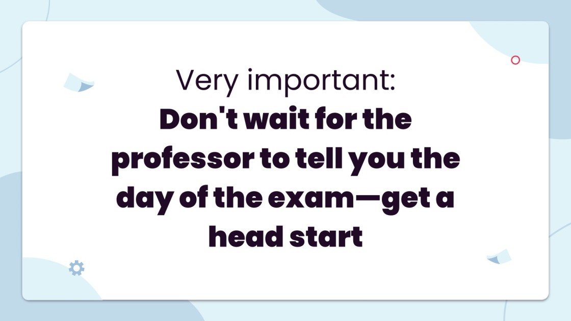 Tips to Prepare for an Exam | Google Slides & PowerPoint